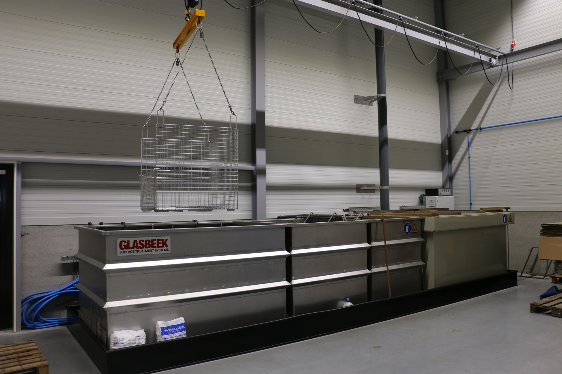 Beitsen van RVS draadproducten | Blok's Draadvorm